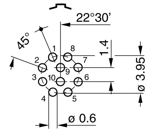ECG.1B.310.CLN connector | LEMO