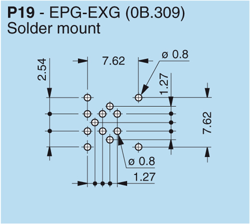 EXJ.0B.309.HLD connector | LEMO