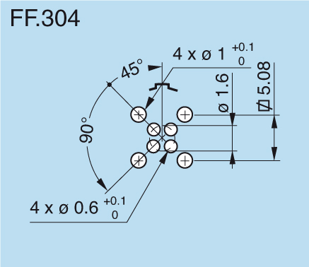HES.FF.304.XLDP connector | LEMO