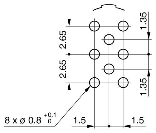 SKN.M08.GLNG connector | LEMO