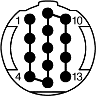 SKT.M13.GLAN connector | LEMO